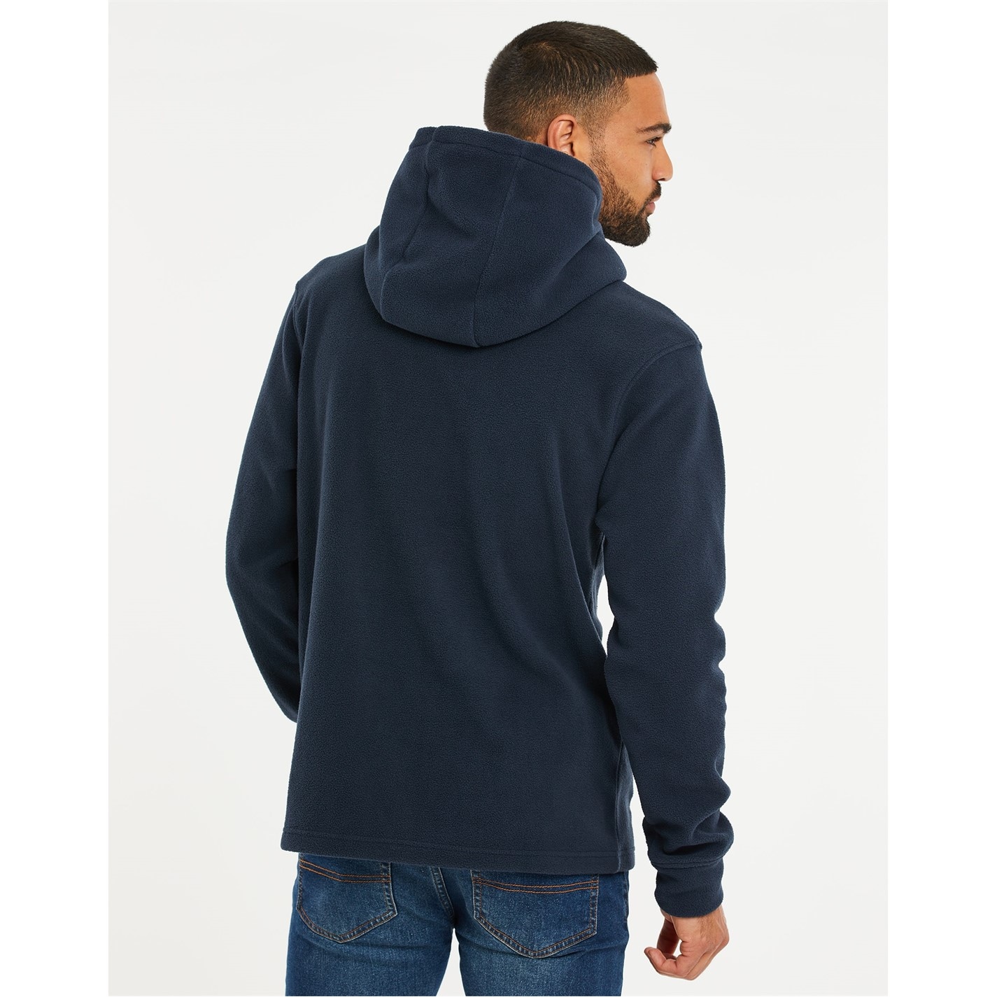 Threadbare | Men's TB Fitness Knitted Hoodie | Navy | SportsDirect.com