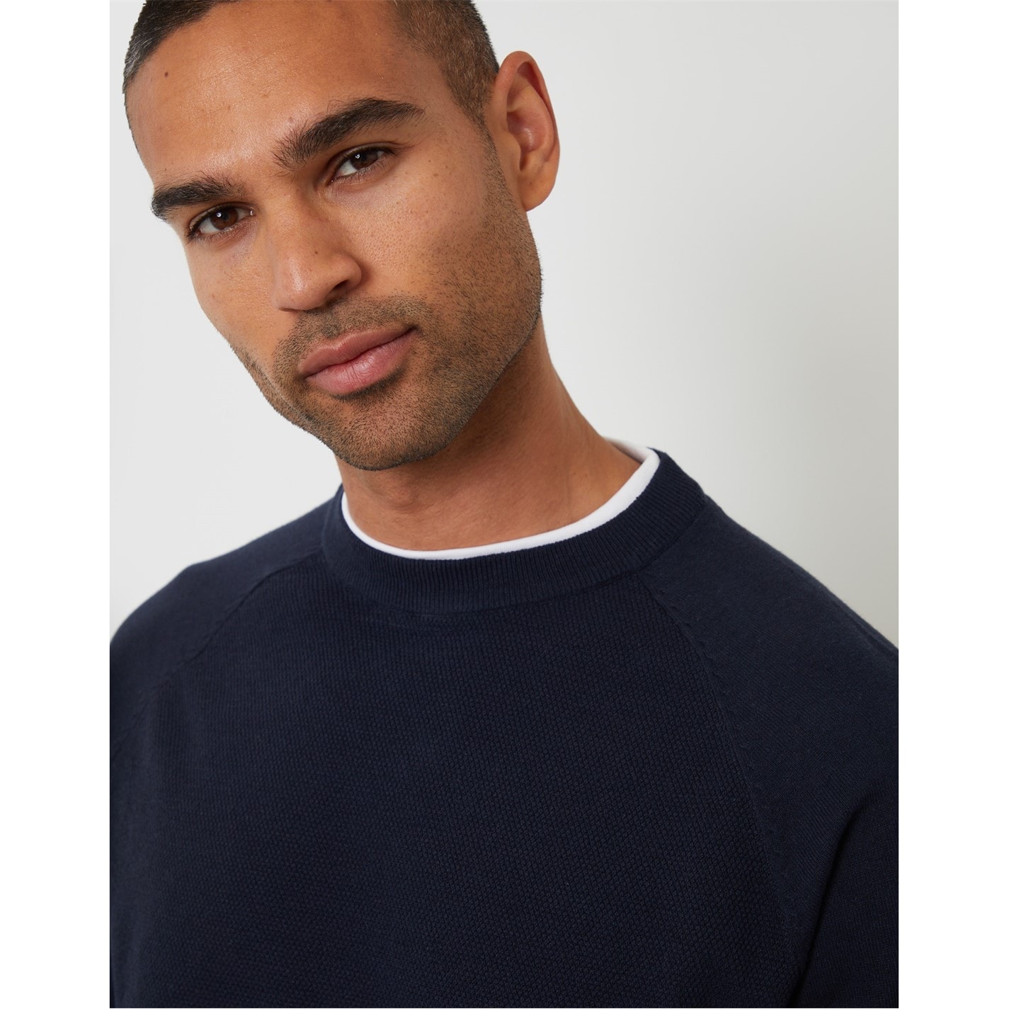 Threadbare | Men's Trainer Crew Neck Jumper | Navy | SportsDirect.com