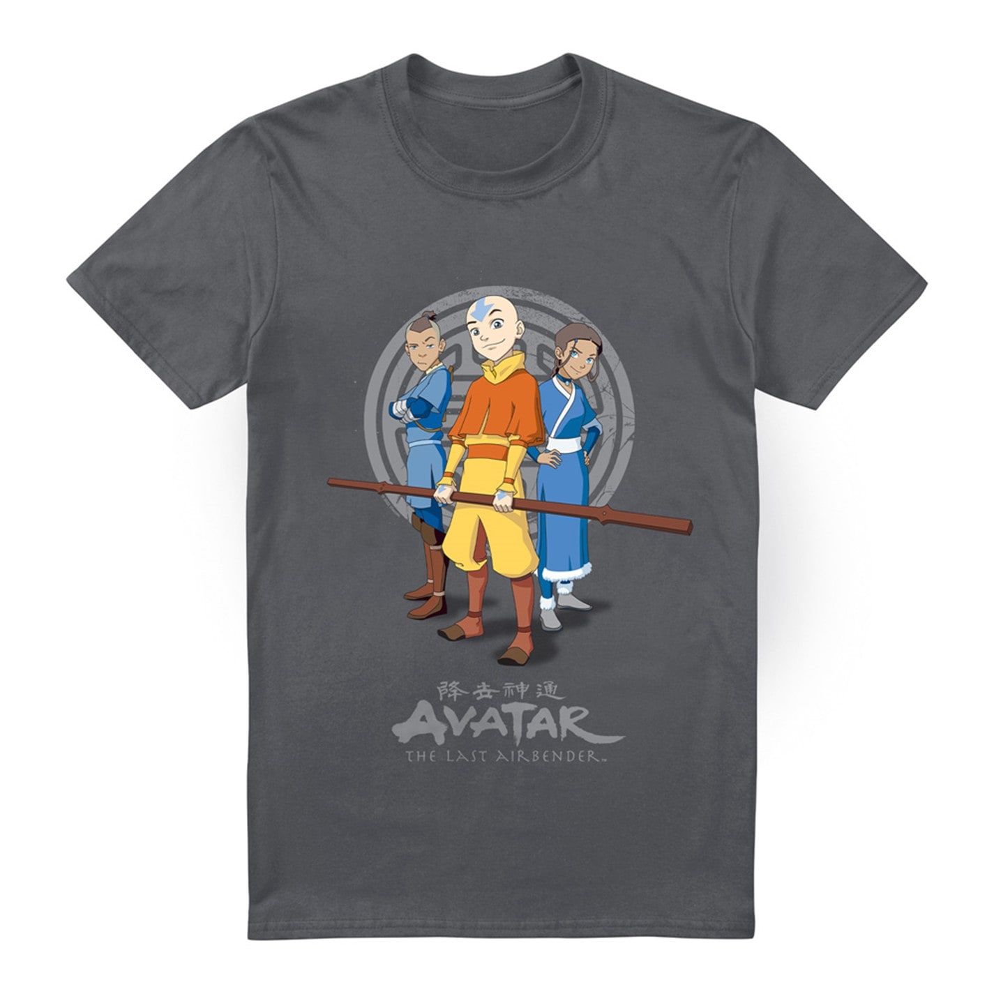 Other | Avatar The Last Airbender Team Avatar Unisex T Shi | Charcoal ...