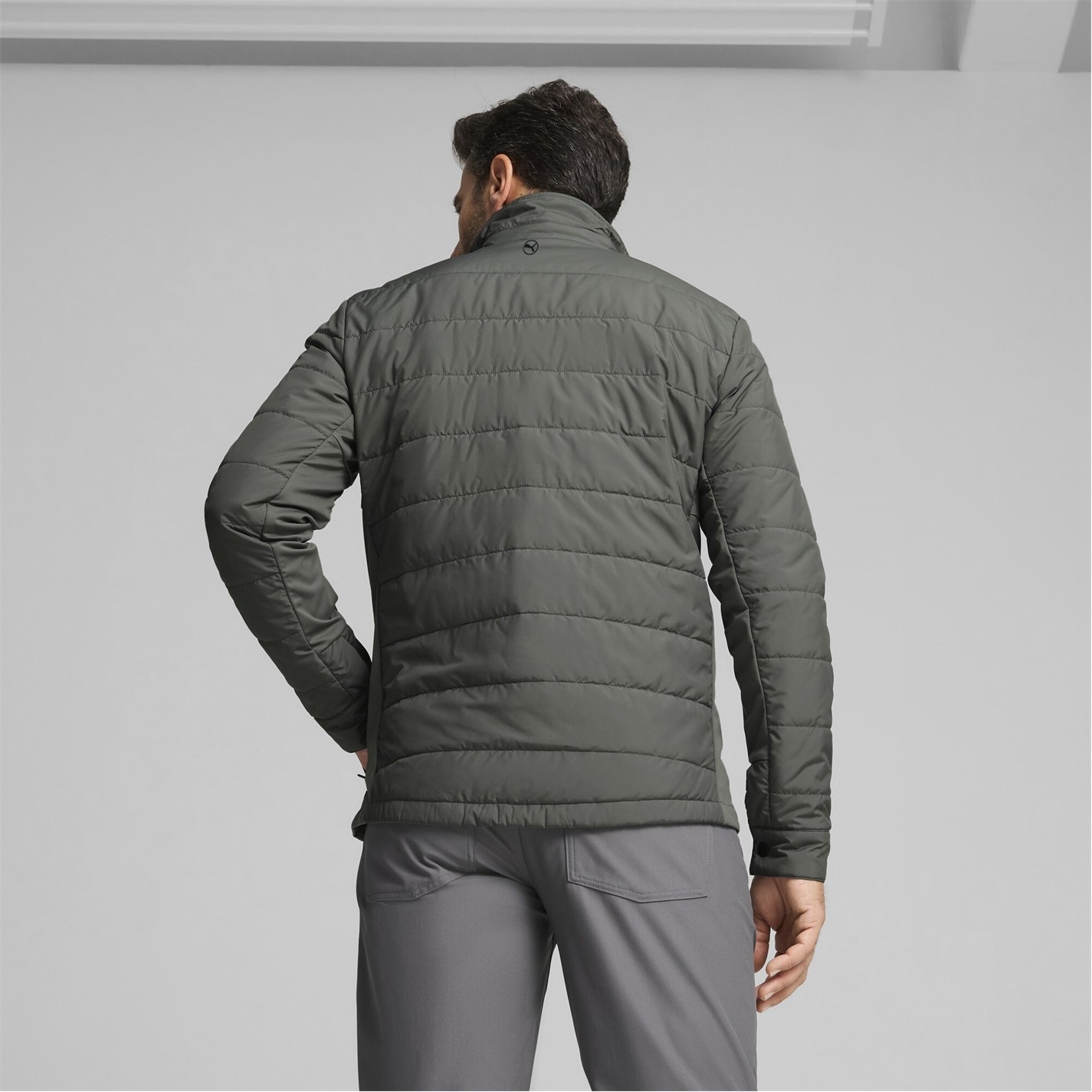 Puma | Men's Country Jacket Performance Golf Jacket | Mineral Gray ...