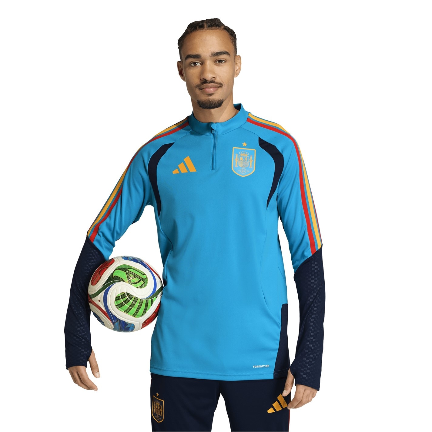adidas | Spain World Cup Training Top 2026 Mens | Blue/White ...