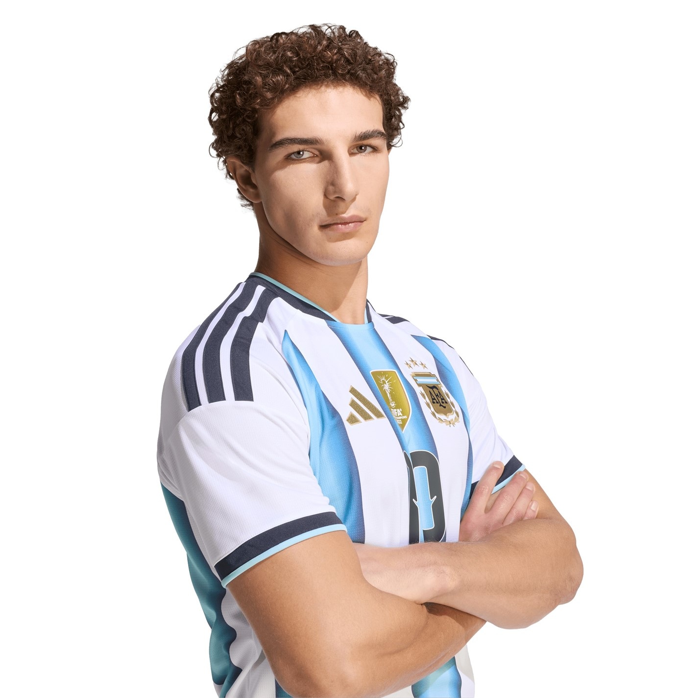 adidas | Argentina Messi Home Shirt 2026 Mens | White/Blue ...