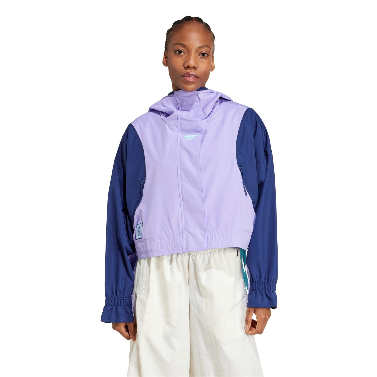 adidas | Afc Wmn Wb Tracksuit Top Womens | Lightflash Purp ...