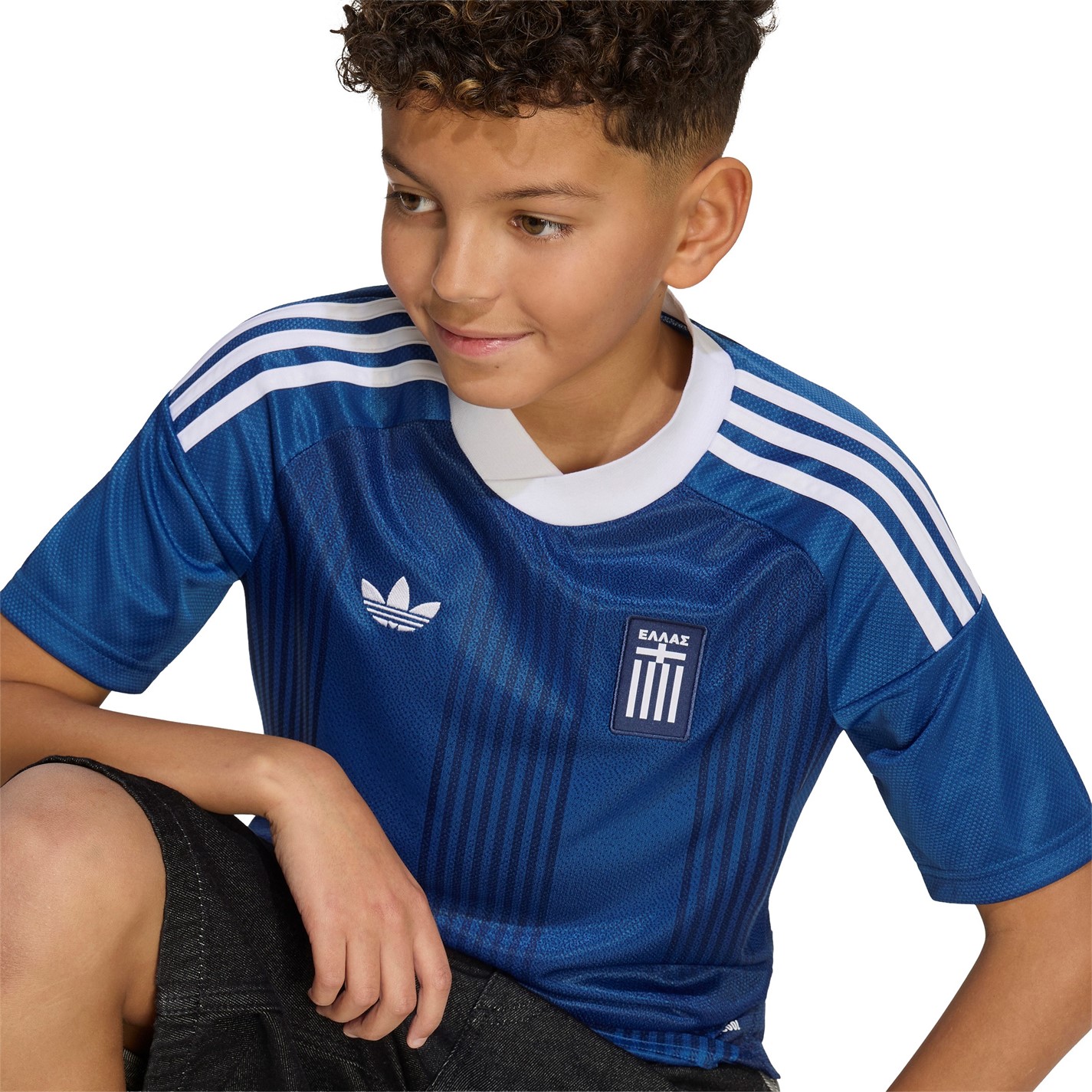 adidas | Greece Away Shirt World Cup ™ 2026 Junior | Blue/White ...
