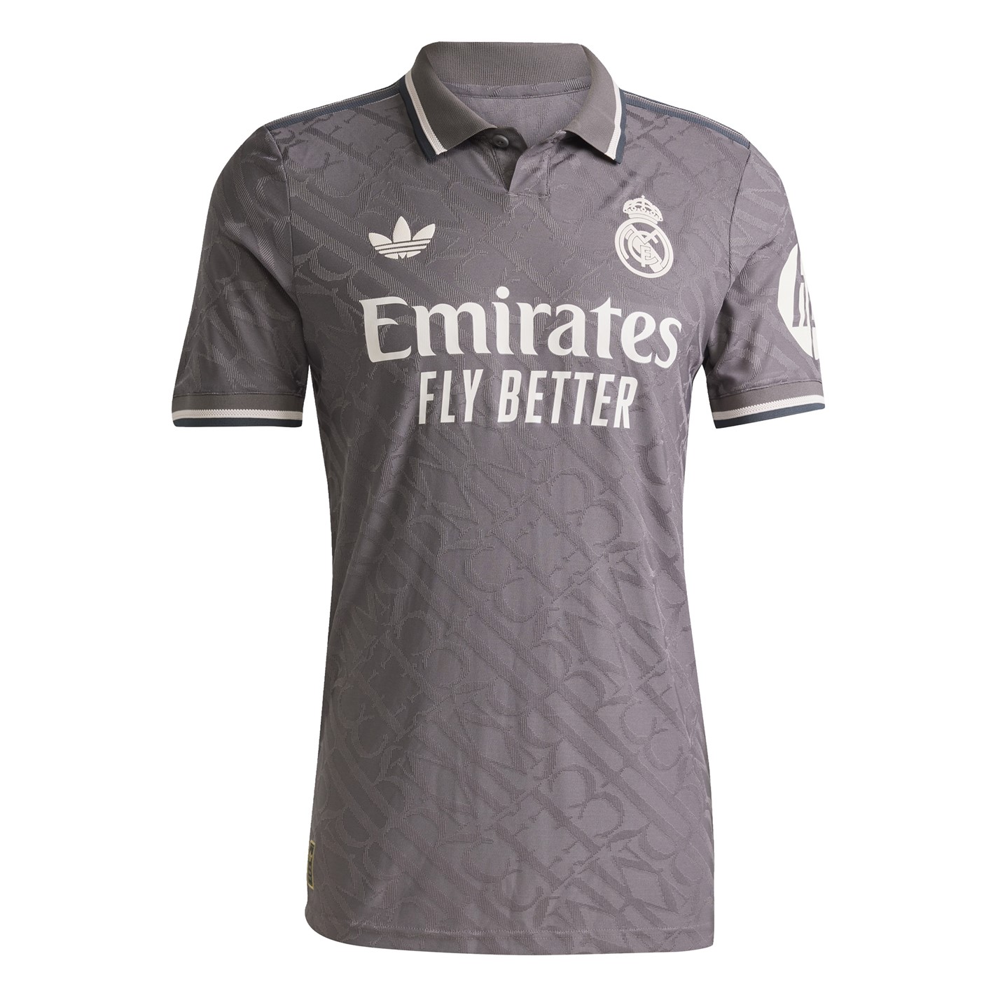 adidas | Mens adidas Real Madrid Authentic Third Shirt 24/25 | Charcoal ...