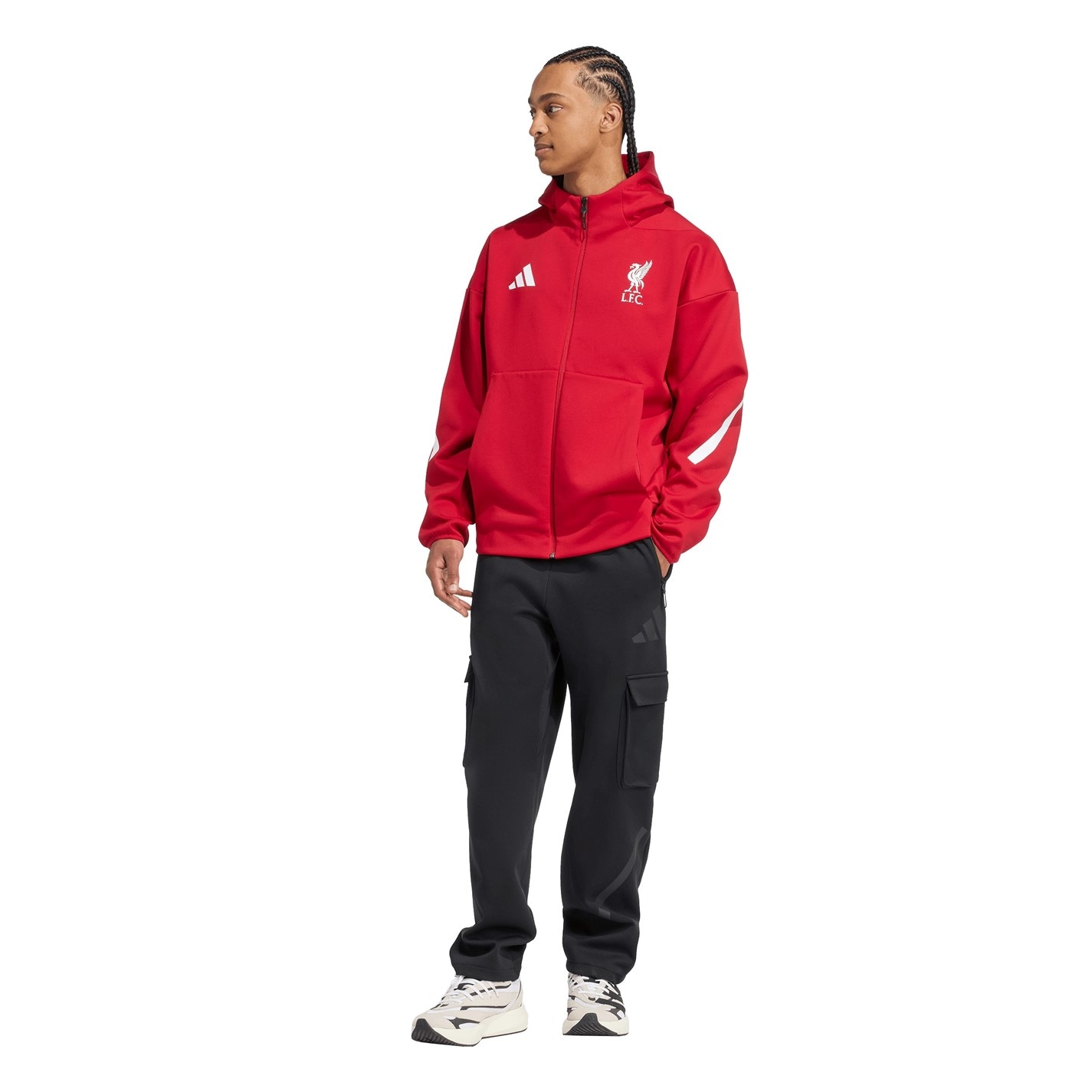 adidas | Liverpool Anthem Jacket Adults | Red | SportsDirect.com