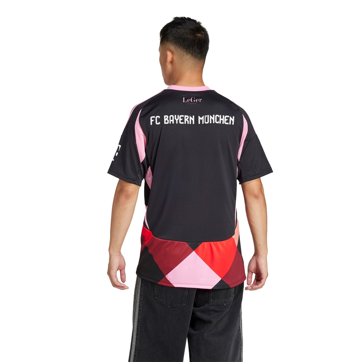 adidas | Mens Bayern Munich Fourth Kit 2025 2026 | Black | SportsDirect.com