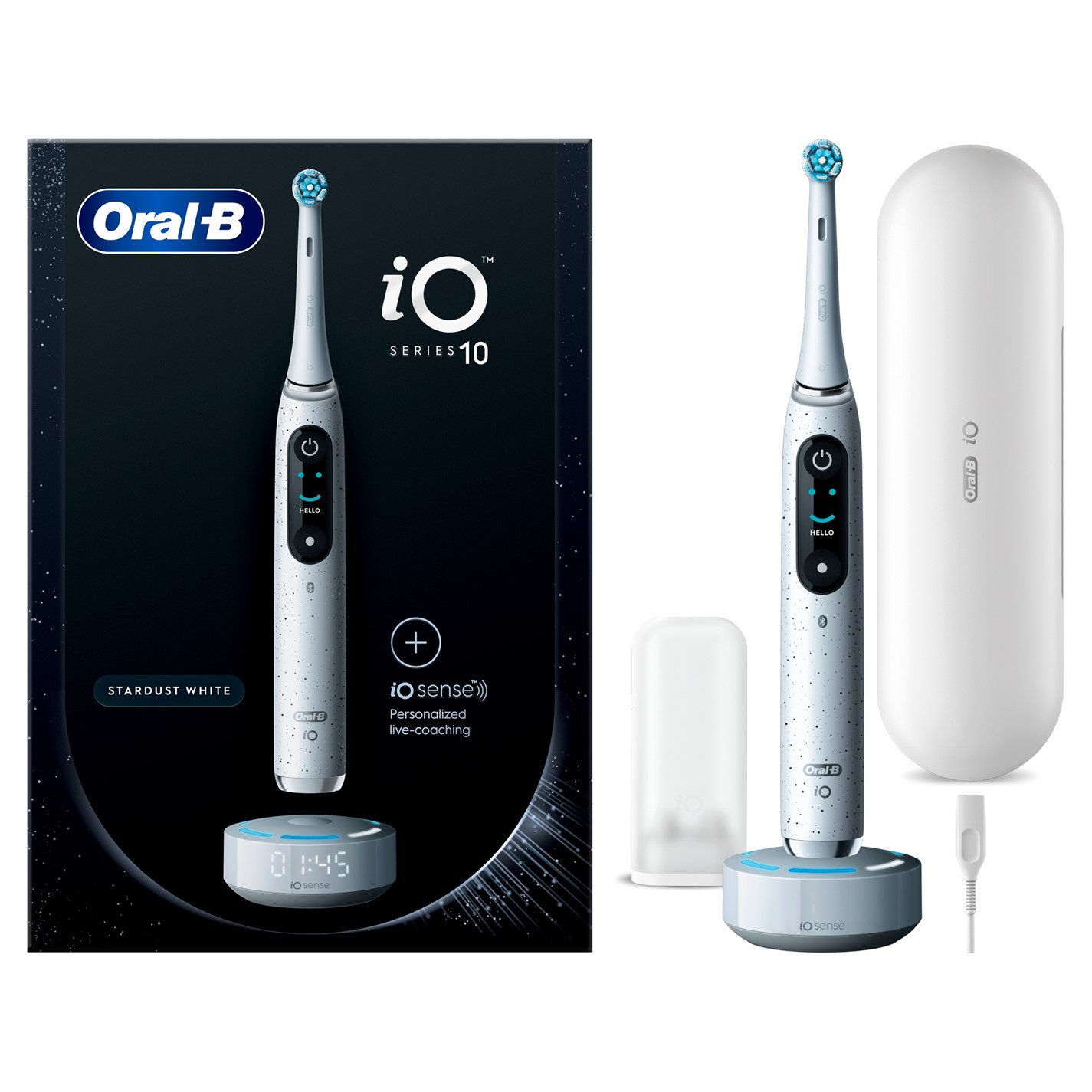 Oral B | Oral-B iO10 Stardust White | White | SportsDirect.com