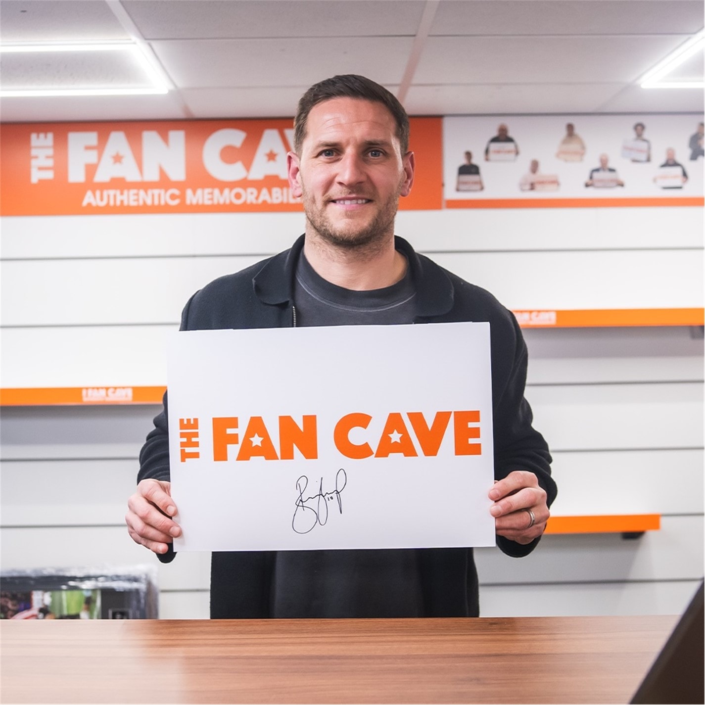 The Fan Cave | Billy Sharp Signed Sheffield Utd 16x12 Image Delux | Red ...