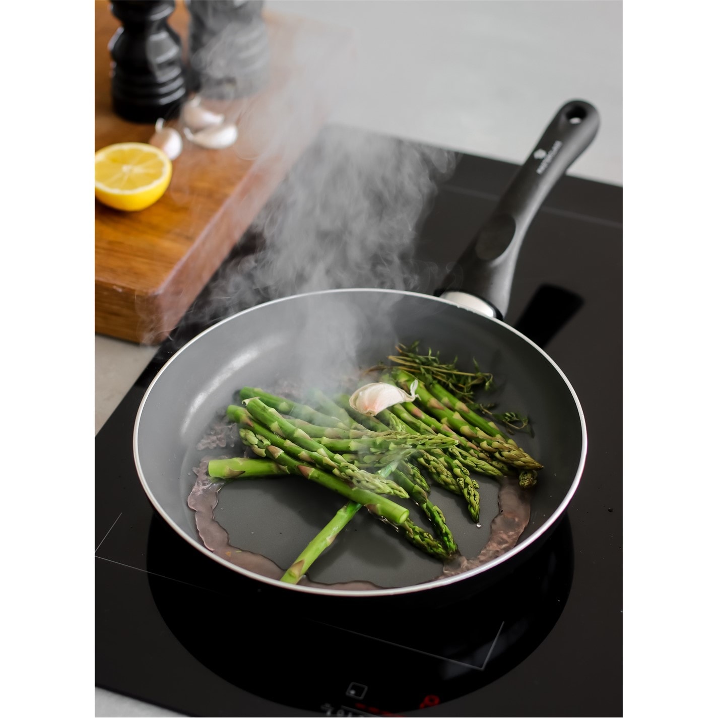 MasterClass | Can-to-Pan Non-Stick Frying Pan | Grey | SportsDirect.com