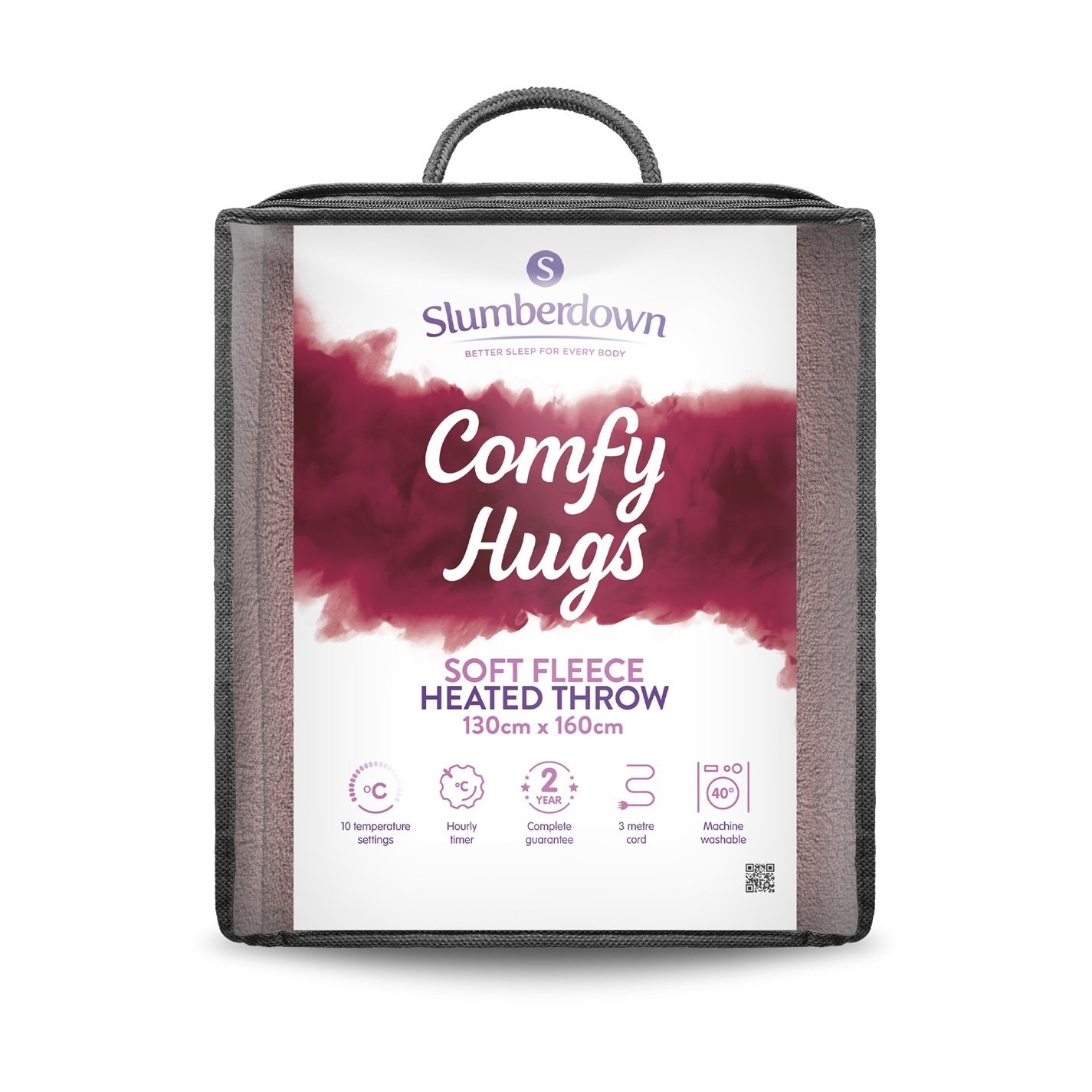 Slumberdown | Comfy Hugs Heated Throw | Throws | SportsDirect.com