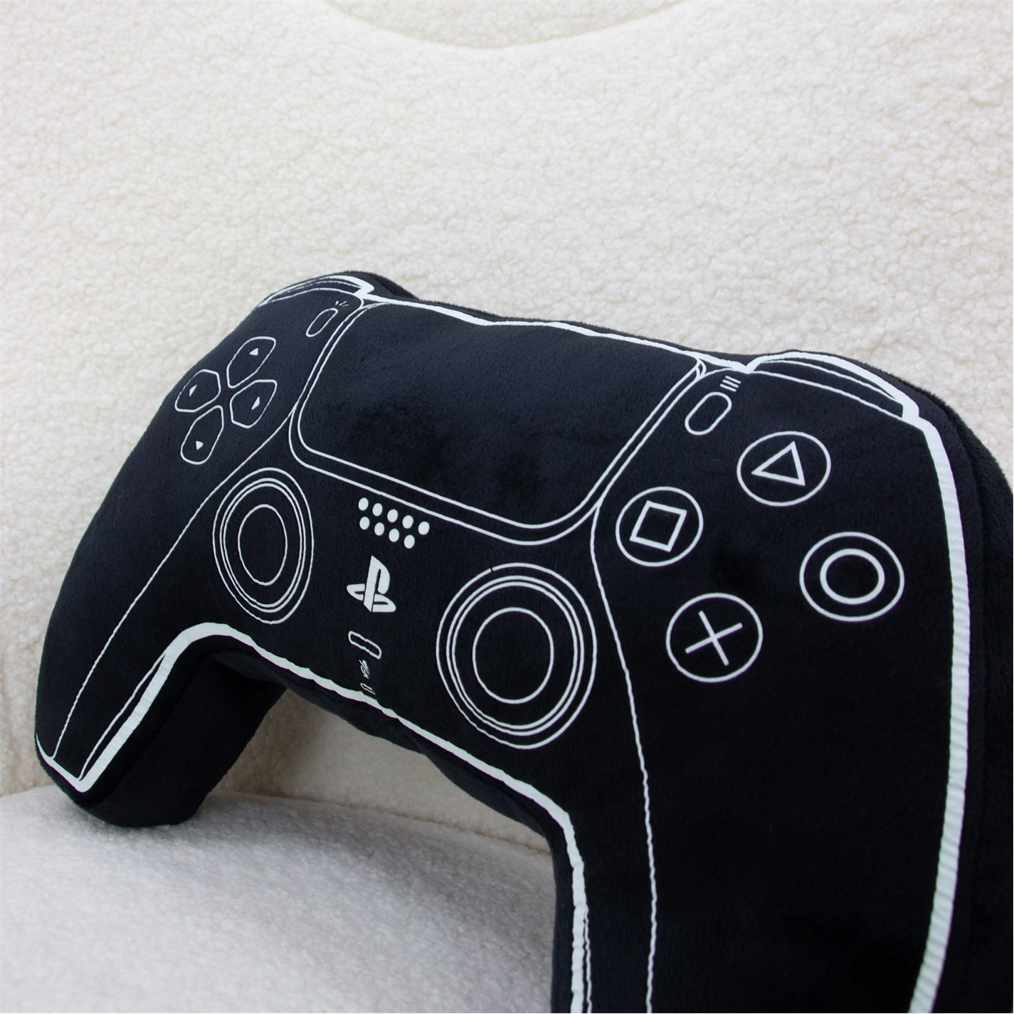 PlayStation | Playstation Winner Shaped Cushion | Black | SportsDirect.com