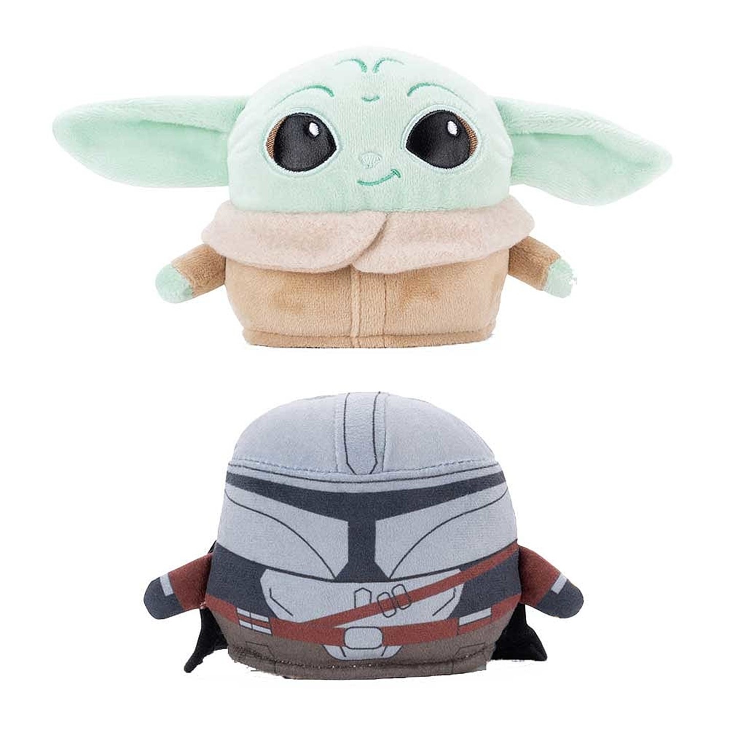 Star Wars | Reversible Grogu & Mandolorian Soft Toy | Merchandise ...
