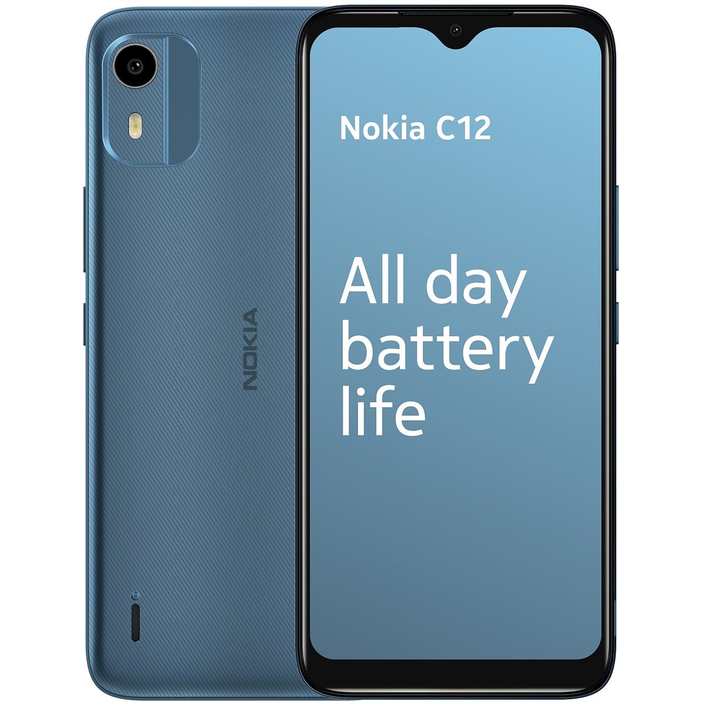 Nokia C02 64Gb Dual Sim Dark Cyan | SportsDirect.com USA