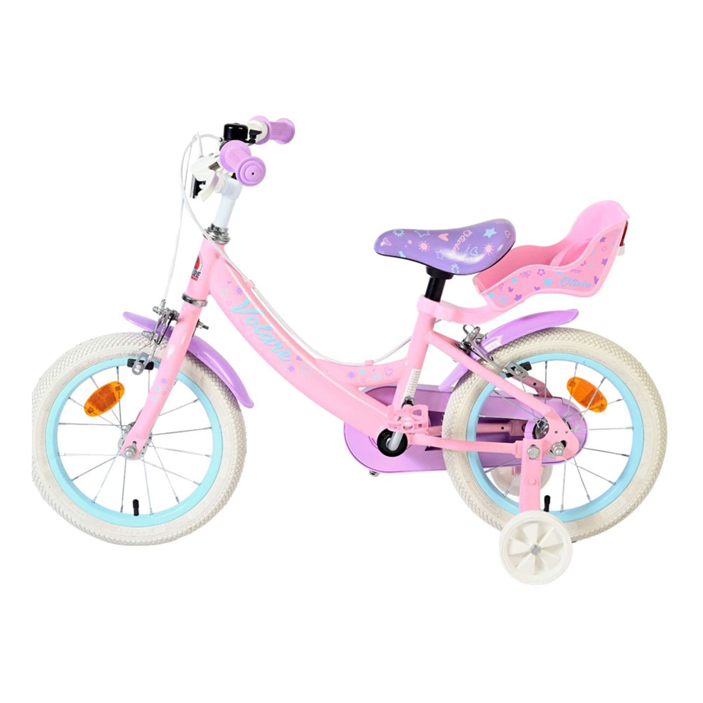 Volare | Olivia Pink 14 Bike | Pink | SportsDirect.com