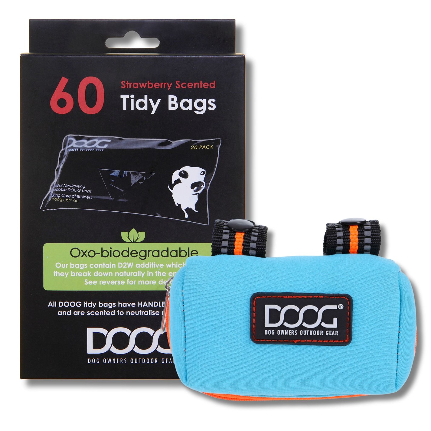 DOOG | Walkie Pouch And Poo Bag Set - Beethoven | Blue | SportsDirect.com