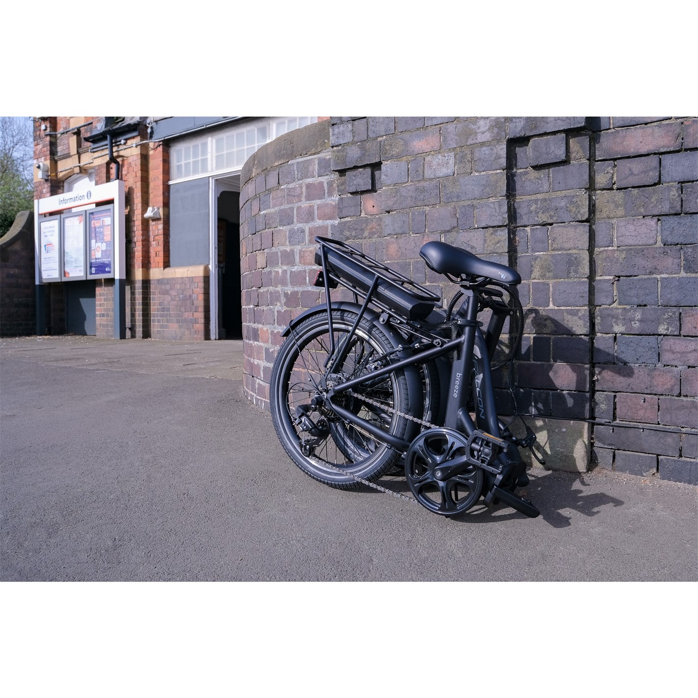 Falcon Cycles | Falcon Breeze Low Step Electric Folding Bike | Matte ...