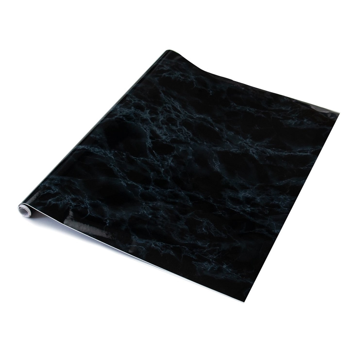 D C Fix | dc fix Marble Black Self Adhesive Vinyl Wrap | Black ...