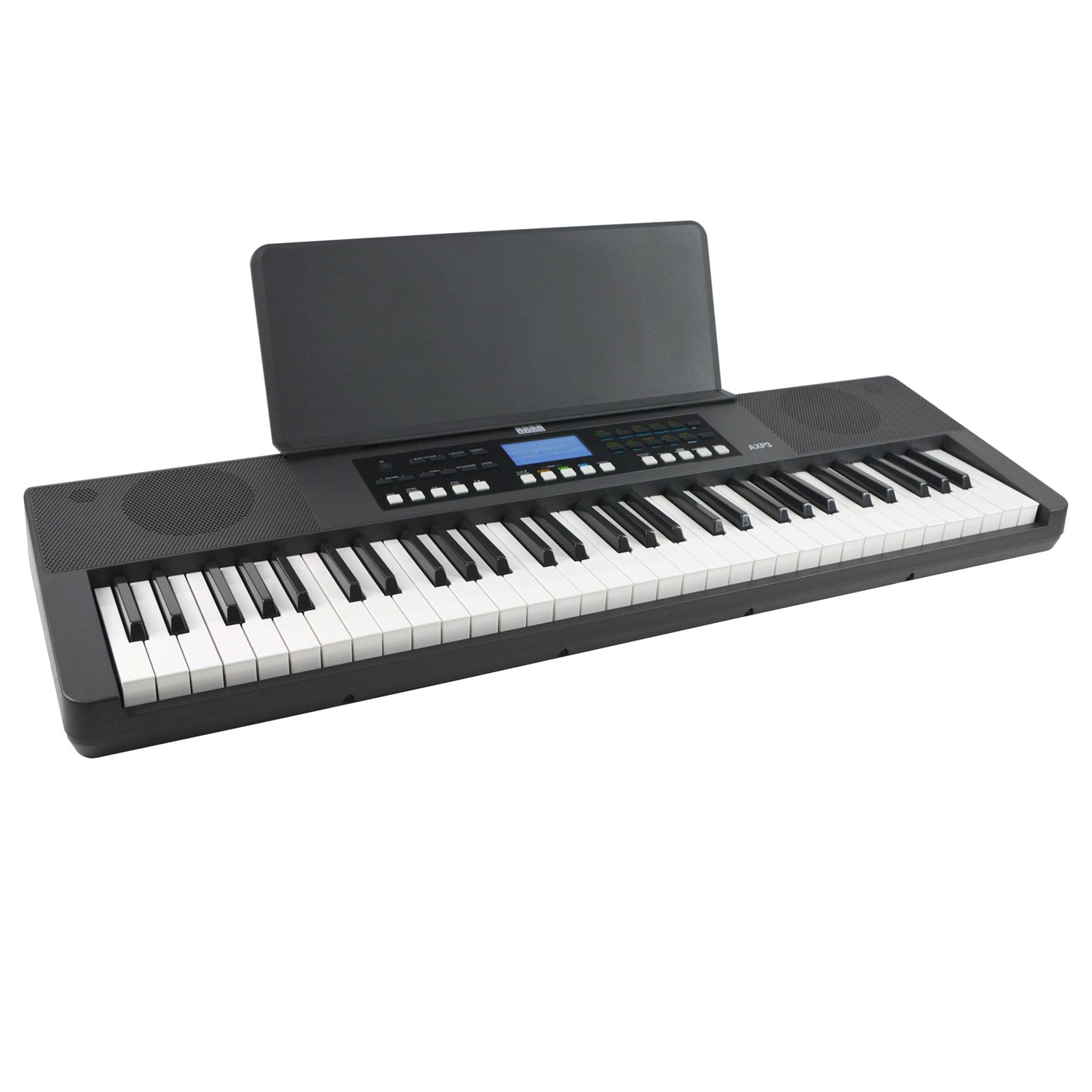 Axus | AXP3 61 Note Slimline Portable Keyboard | Black | SportsDirect.com