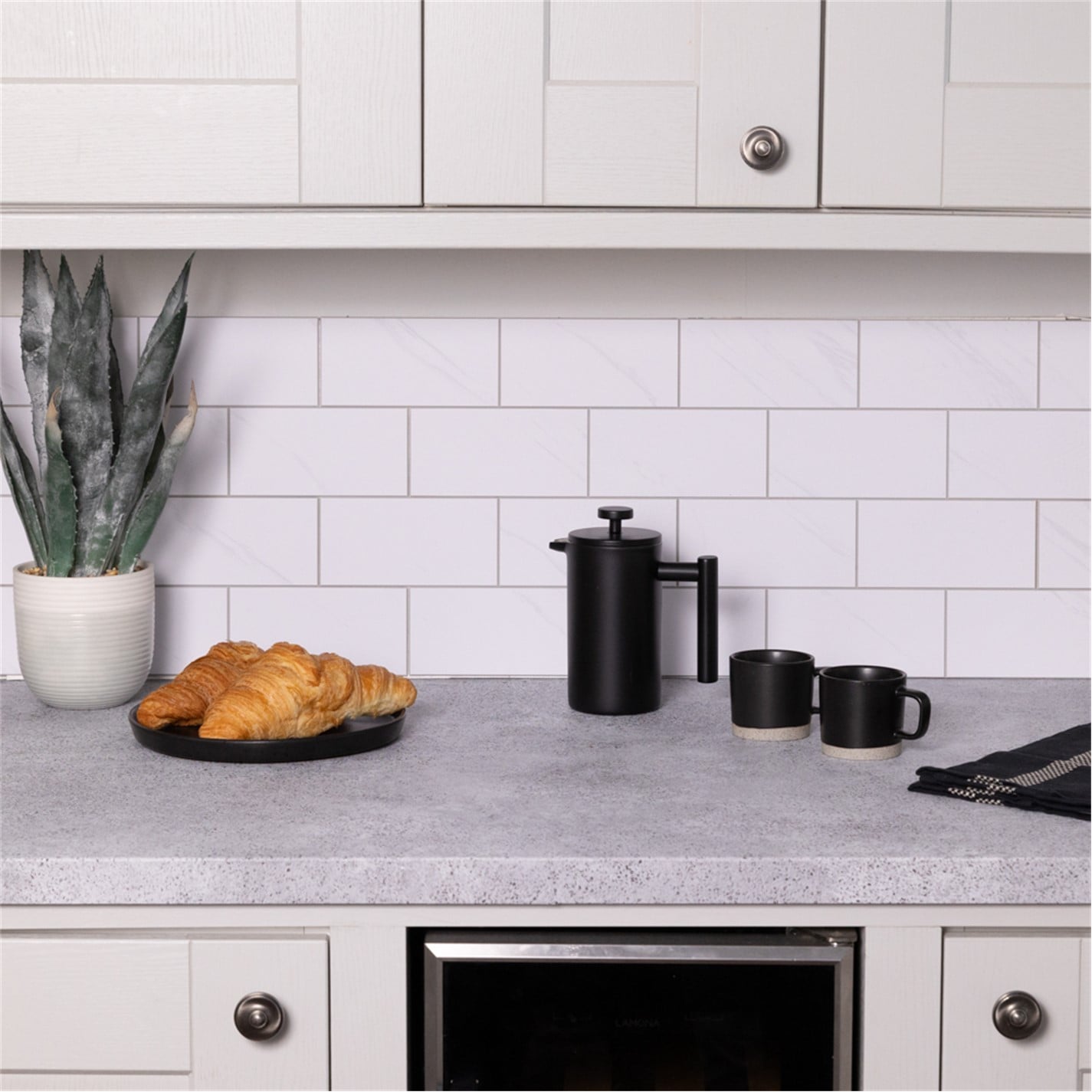 D C Fix | dc fix Salazar Concrete Self Adhesive Vinyl Pack 3 | Grey ...
