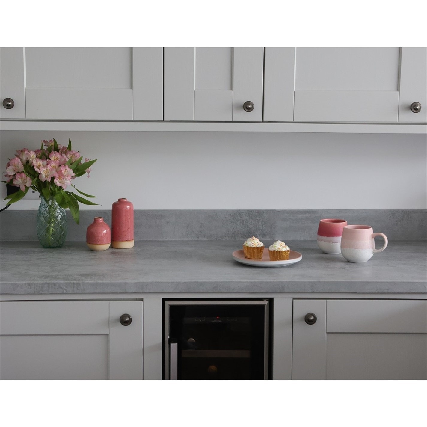 D C Fix | dc fix Concrete Grey Self Adhesive Vinyl Pack 3 | Grey ...