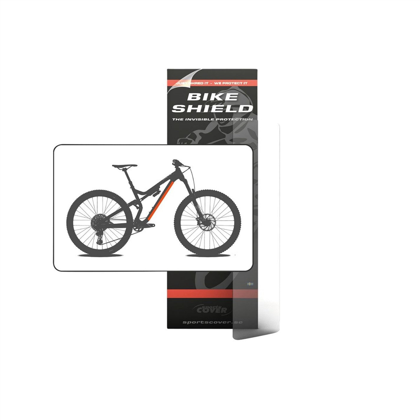 Bike Shield | Tube Shield Small Kit | Clear | SportsDirect.com