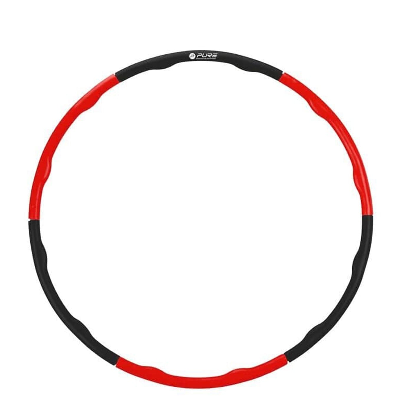 Pure2Improve | Foldable Hula Hoop | Red/Black | SportsDirect.com