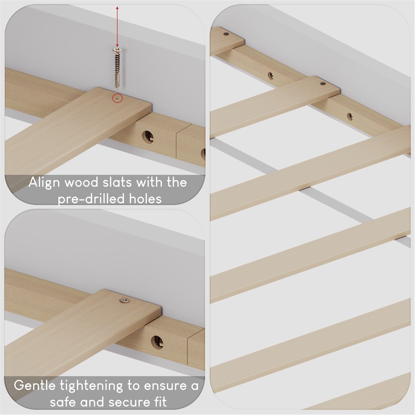 Lassic | Vida Designs Milan Single Wooden Bed, High Foot | Beds ...