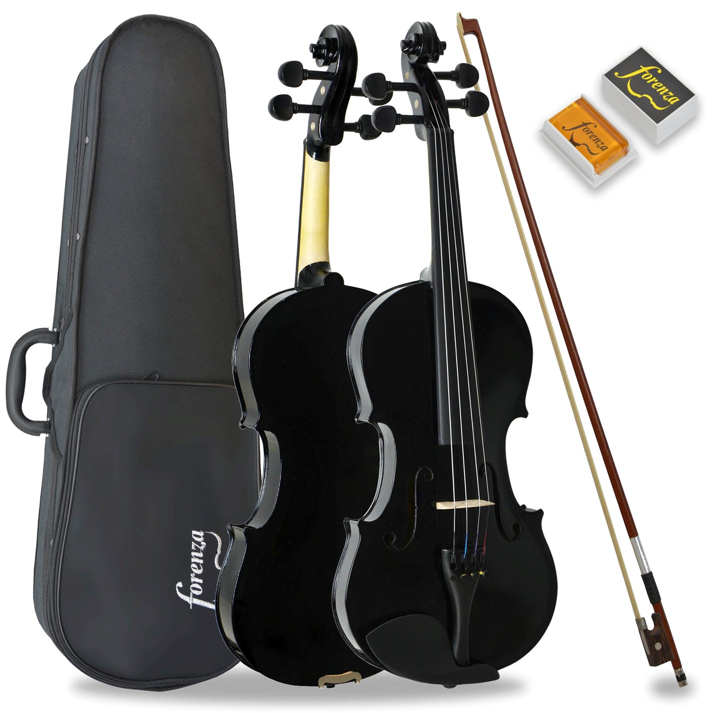 Forenza | Forenza Uno Series Full Size Violin Outfit | Black ...