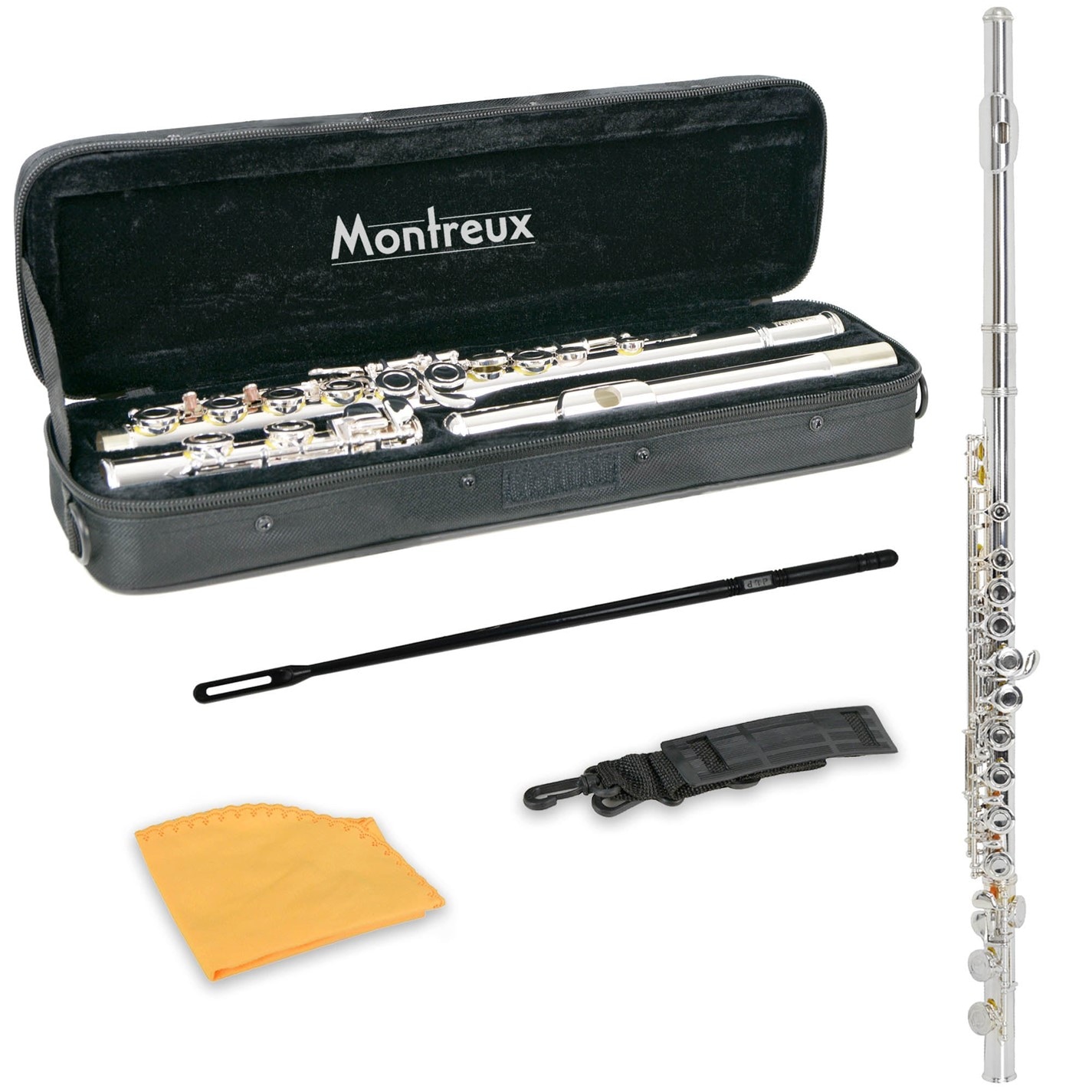 Montreux | Montreux Student Flute | Silver | SportsDirect.com