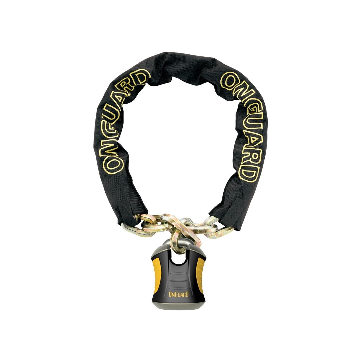 OnGuard | Beast Chain Lock | Black/Yellow | SportsDirect.com