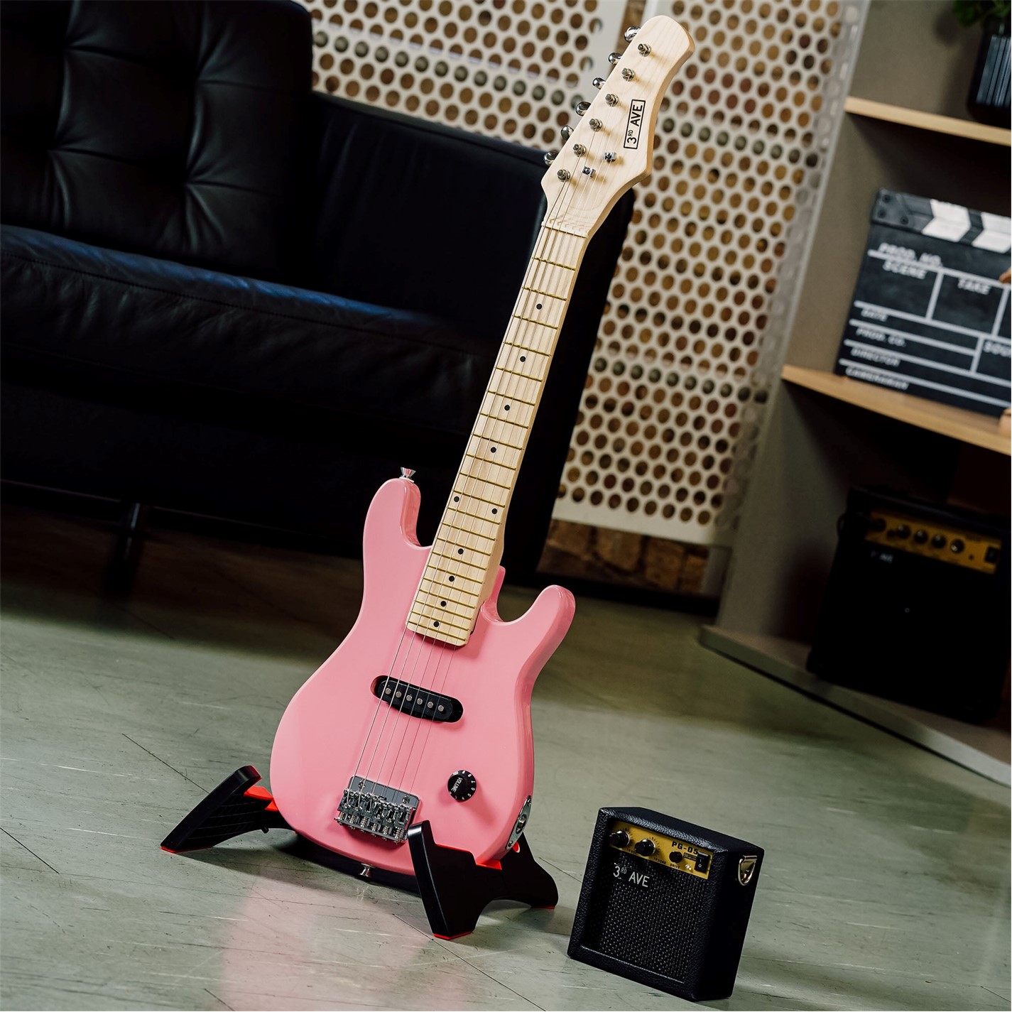 3rd Avenue | 3rd Avenue Junior Electric Guitar Pack - Black & W | At ...