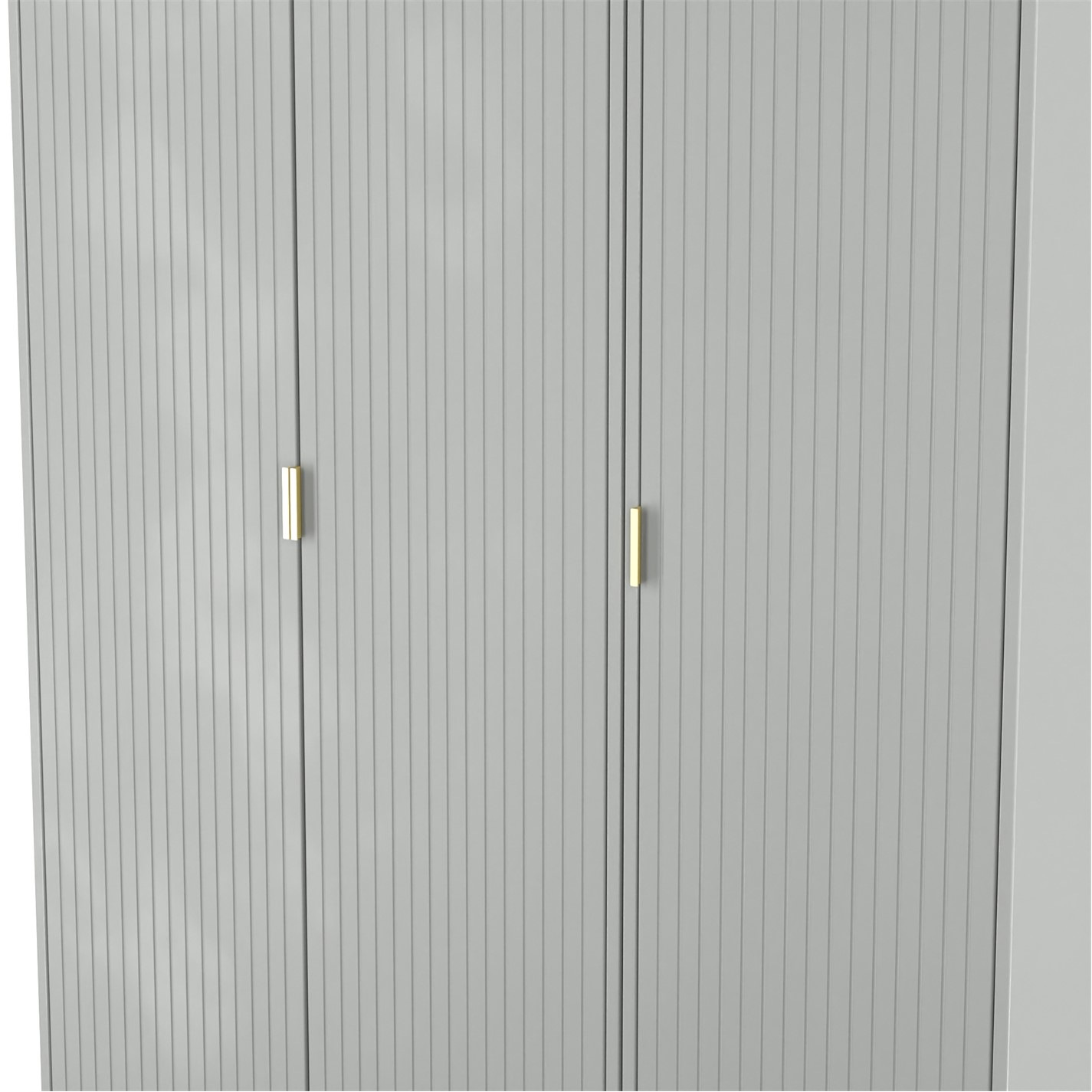 Welcome Furniture | Nashville Tall Triple Plain Wardrobe | Dusk Grey ...