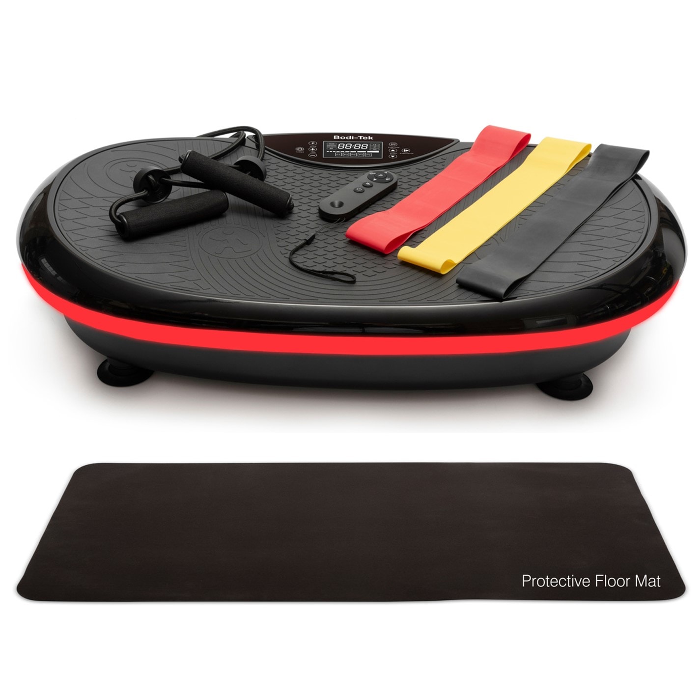 Bodi-Tek | 4D Vibration Plate Exercise Machine | Black | SportsDirect.com