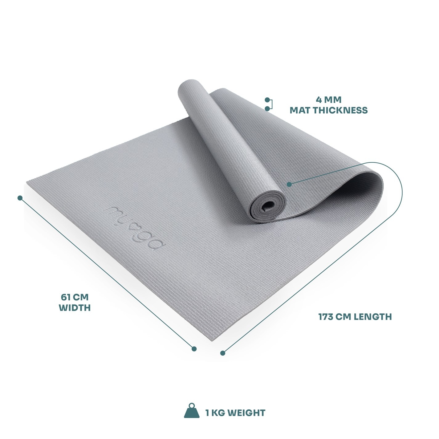 Myga | Myga Entry Level Yoga Mat | Yoga Mats | SportsDirect.com
