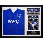 AllStarSignings Ltd Everton 1987 Champions Shirt Signed By 12 Players