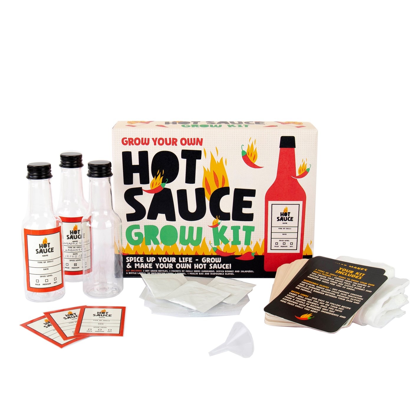 Gift Republic | HOT SAUCE MAKING KIT | Red | SportsDirect.com