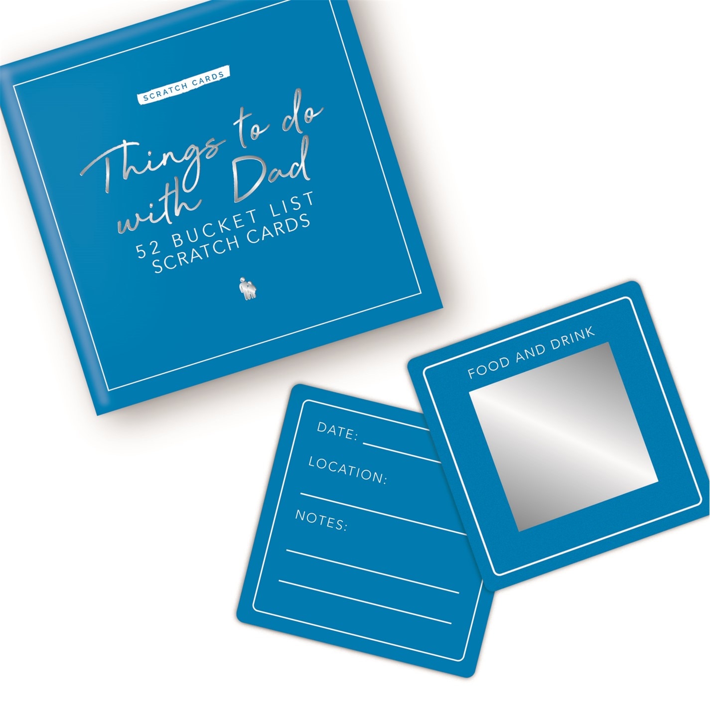 Gift Republic | THINGS TO DO WITH DAD BUCKET LIST SCRATCH CARDS | Blue ...