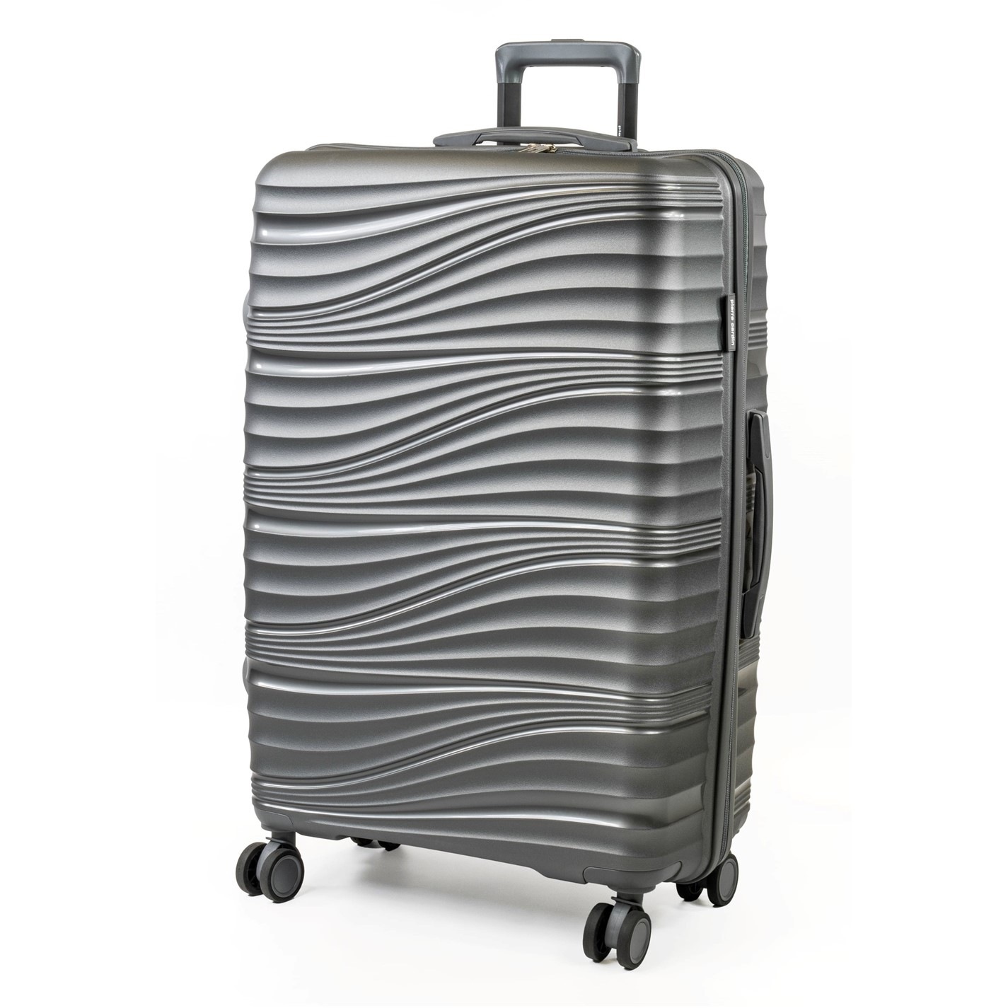 Pierre Cardin | Riviera Hard Shell Travel Suitcase Wheeled Luggage ...