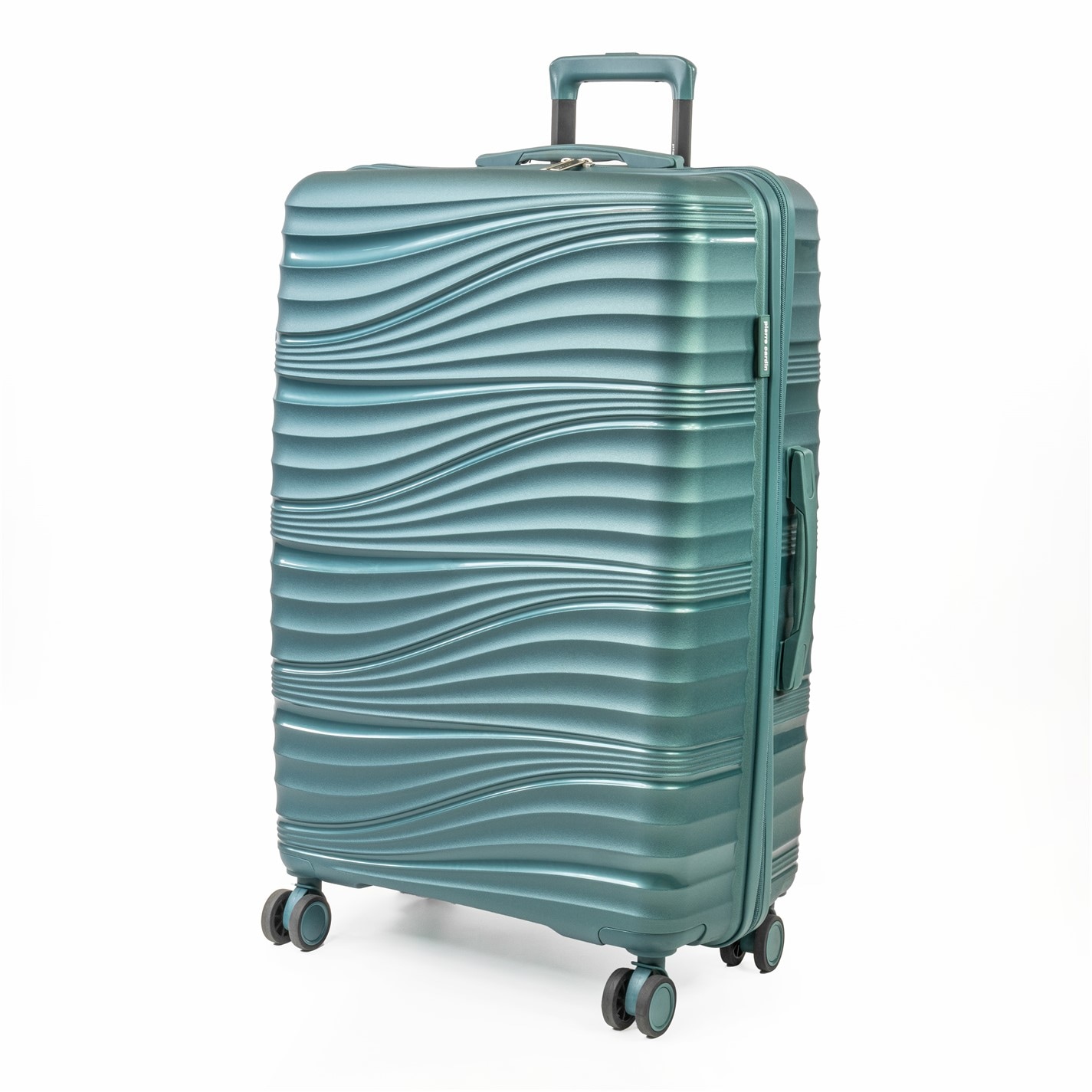 Pierre Cardin | Riviera Hard Shell Travel Suitcase Wheeled Luggage ...