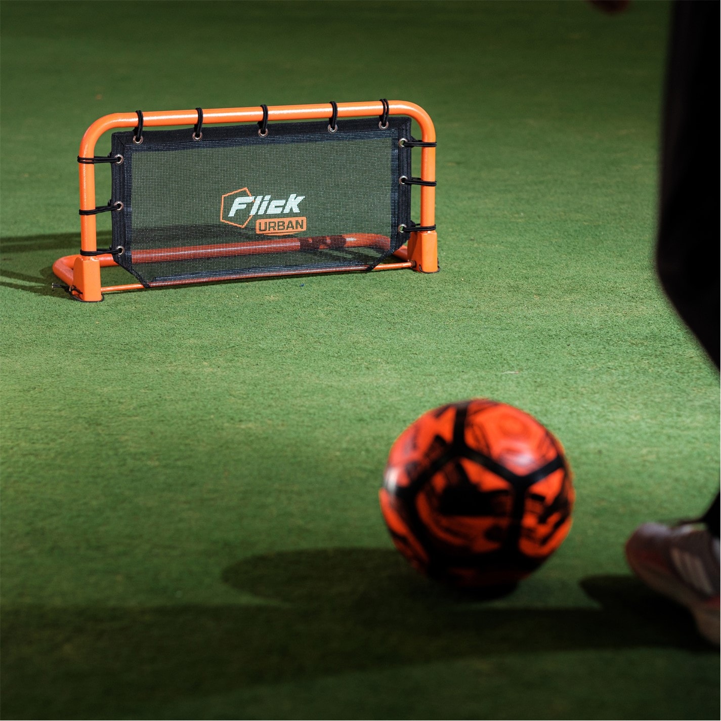 Football Flick | Football Flick Urban Mini Wall Rebounder | Orange ...