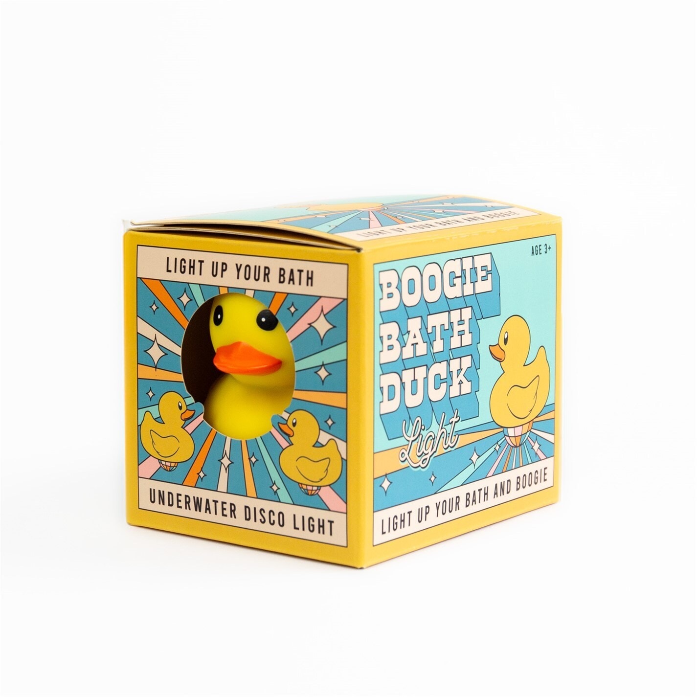 Gift Republic | BOOGIE BATH DUCK - Underwater Disco Light | Yellow ...