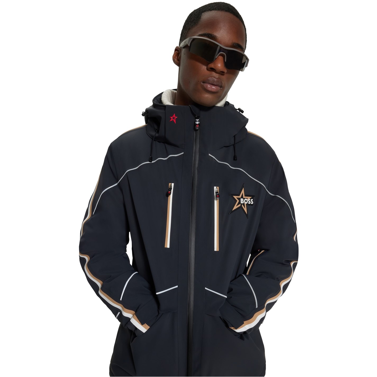Boss | Men's BOSS Technical Ski Jacket | Ski Jackets | SportsDirect.com