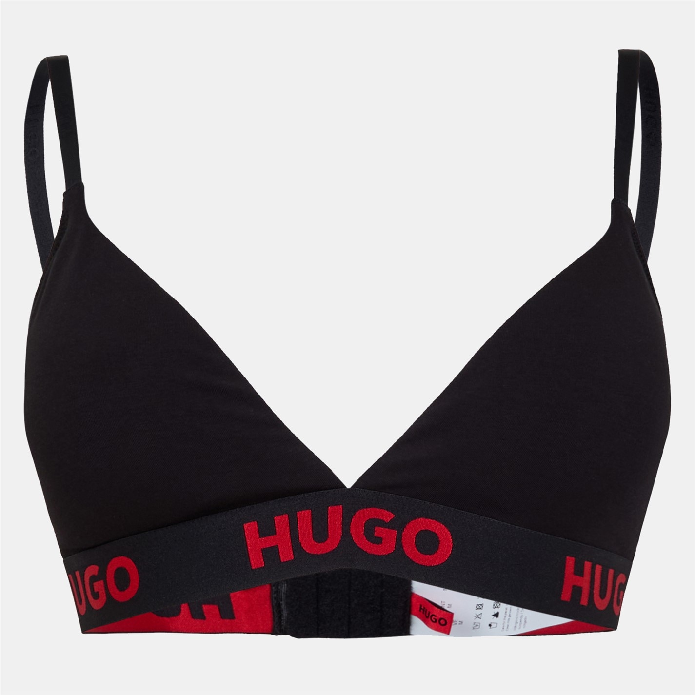 Hugo | Women's Sporty Logo Non Wired Triangle Bralette | Triangle ...