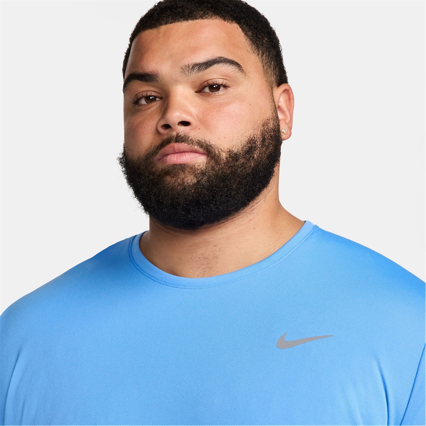 Nike | DriFit Miler Running Top Mens | Short Sleeve Performance T ...