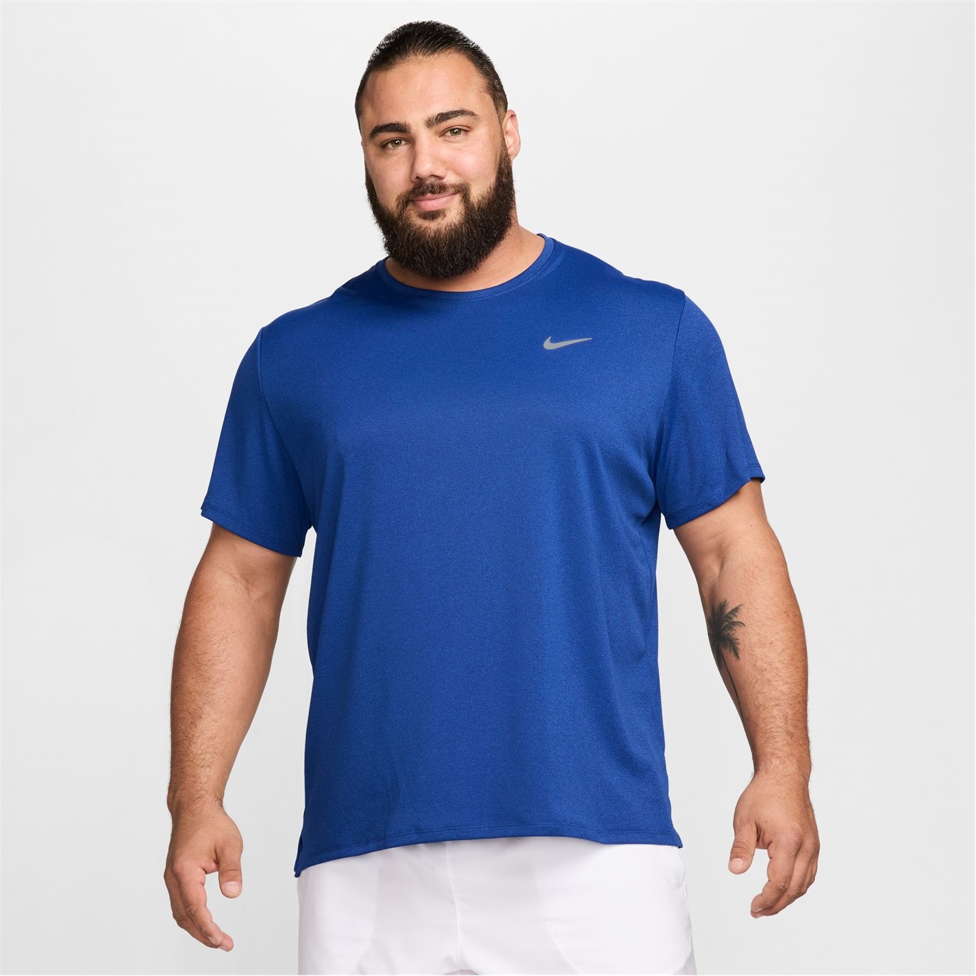 Nike | DriFit Miler Running Top Mens | Short Sleeve Performance T ...
