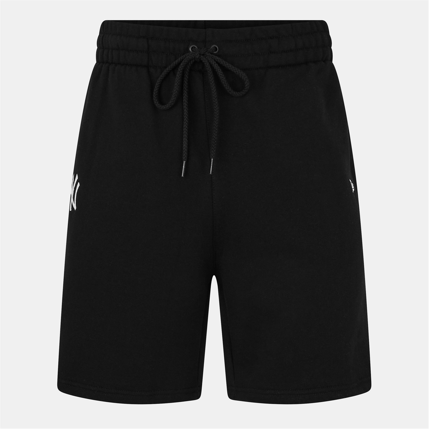 New Era | Men's Essential Fleece Jogger Shorts | Ny Black ...