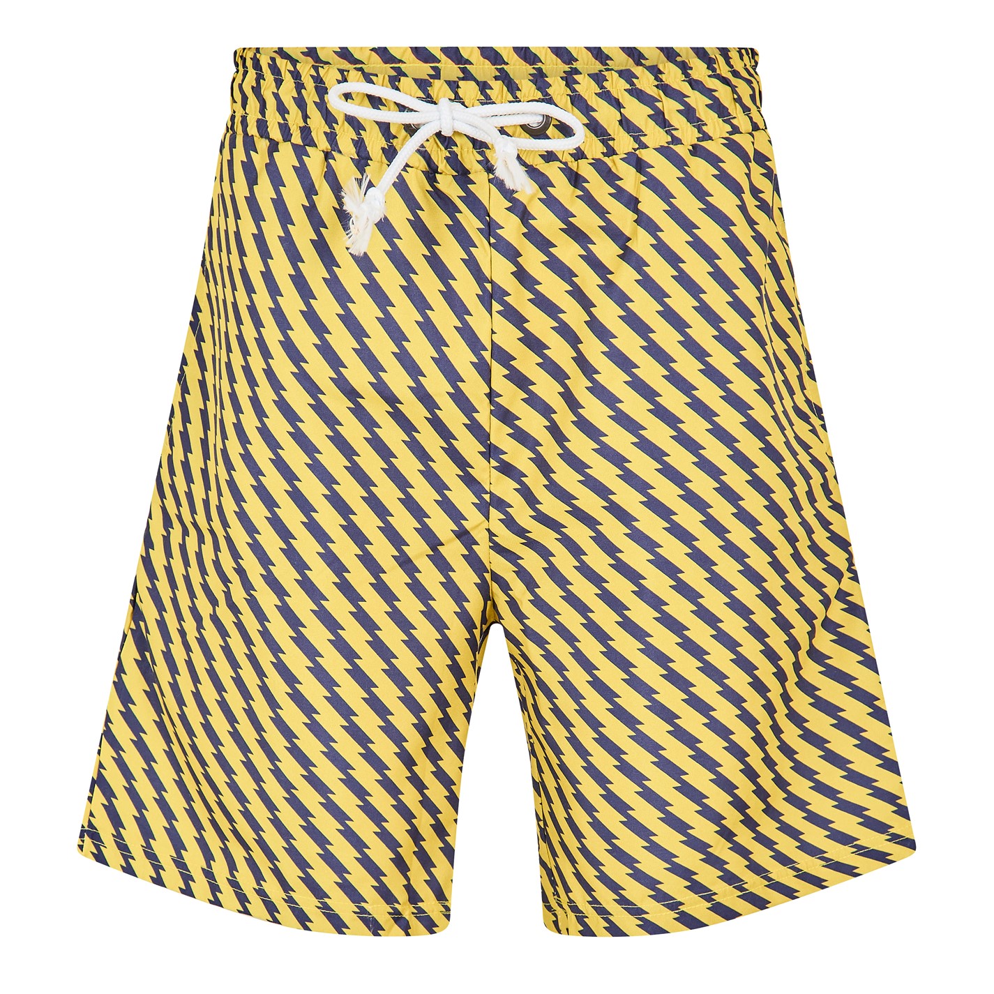 Criminal Damage | Men's Zizi Fleece Jogger Shorts | Yellow/Black ...