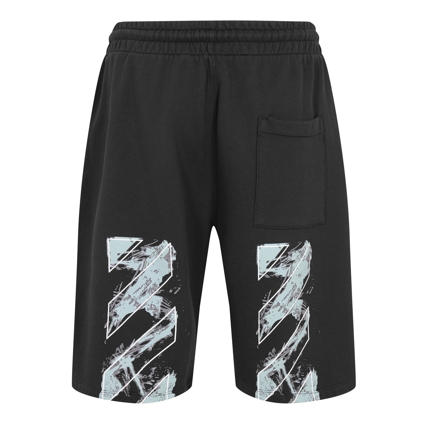 OFF WHITE | Men's Fleece Jogger Shorts | Black 0001 | SportsDirect.com