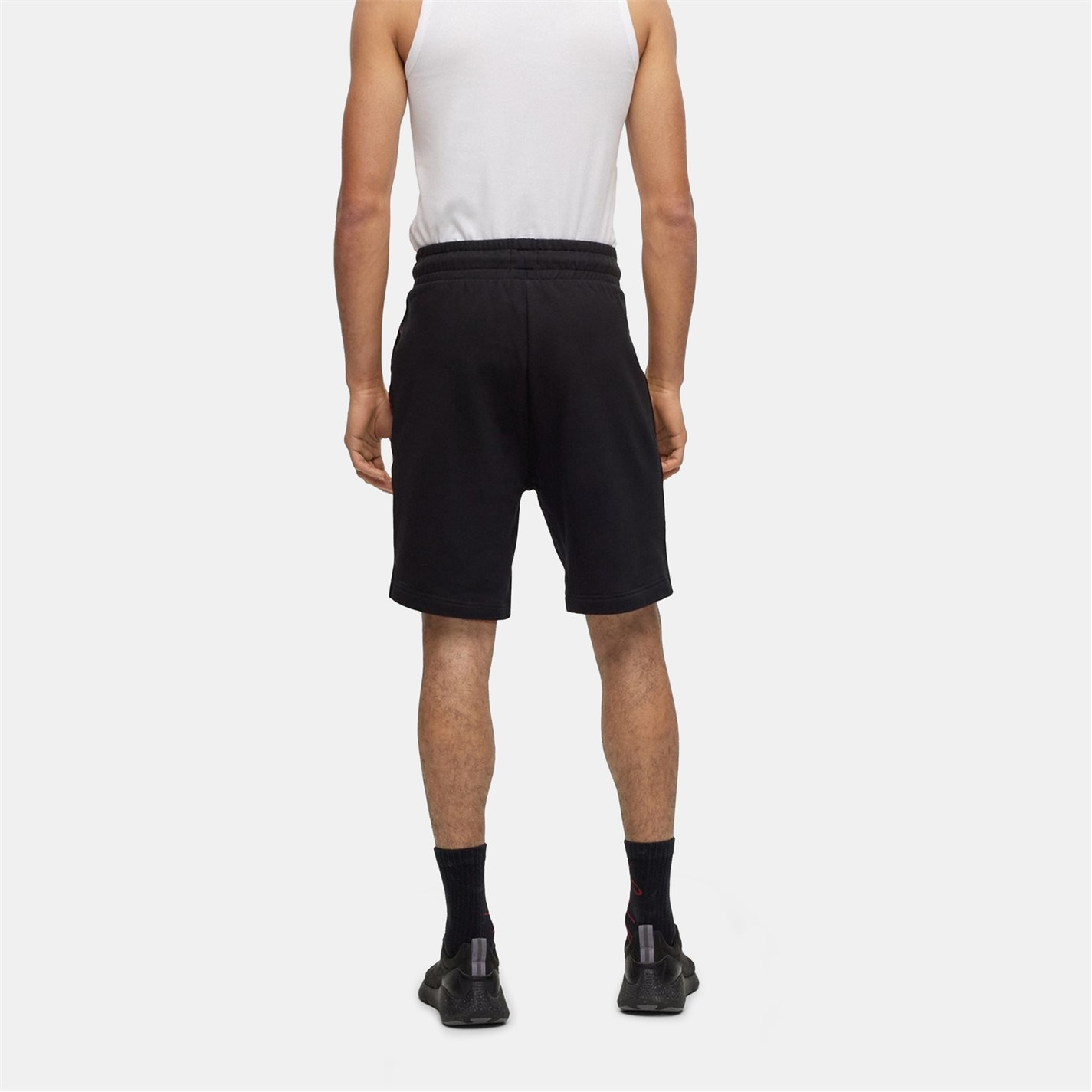 Hugo | Mens HUGO Bodywear Sporty Logo Shorts with Logo Tape Detail ...